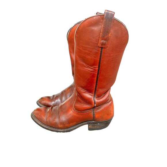 Red Wing Shoes | Shoes | Vintage Red Wing Cowboy Cherry Brown Boots ...